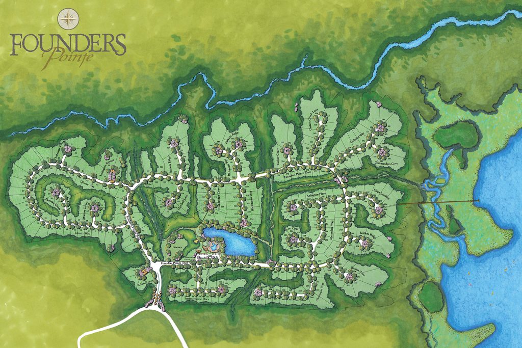 Interactive Community Land Plan, Lot Map